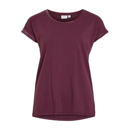 Vila Shirt "Dreamers" in Bordeuax - -4% | Gr&ouml;&szlig;e M | Damen-tops