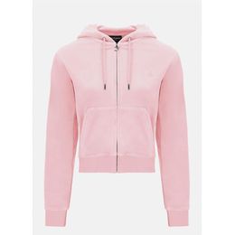 Juicy Couture Sweatjacke in Rosa - 65% | Gr&ouml;&szlig;e M | Damen-sweatshirts-jacken