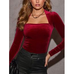 LA Angels Longsleeve in Bordeaux - 65% | Gr&ouml;&szlig;e L | Damen-tops