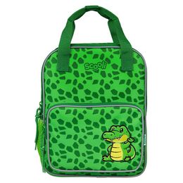 Scooli Rucksack "Coco Croco" in Gr&uuml;n - (B)24 x (H)29 x (T)13 cm - 16% | Kinder-rucksaecke-taschen