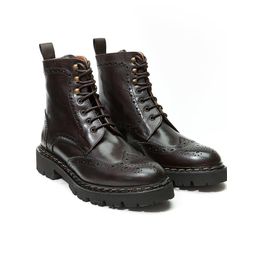British Passport Leder-Boots in Braun - 56% | Gr&ouml;&szlig;e 39 | Damen-stiefel