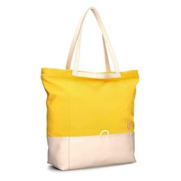 Zwei Shopper "Fiorella FI200" in Gelb/ Creme - (B)44 x (H)38 x (T)19 cm - 55% | Damen-taschen