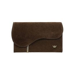 Wojas Leder-Umh&auml;ngetasche in Braun - (B)22 x (H)14 x (T)3 cm - 16% | Damen-taschen