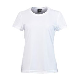 Traunstein Sport Funktionsshirt in Wei&szlig; - 49% | Gr&ouml;&szlig;e 40 | Damen-outdoor-tops-shirts