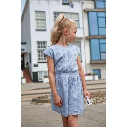 Like Flo Kleid "Mabel" in Hellblau - 55% | Gr&ouml;&szlig;e 146 | Kinderkleider