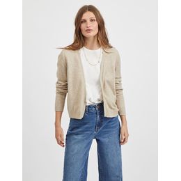 Vila Cardigan "Vriil" in Beige - 36% | Gr&ouml;&szlig;e XS | Damen-pullover-cardigans