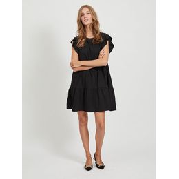 Vila Kleid "Summer" in Schwarz - 3% | Gr&ouml;&szlig;e L | Damen-kleider