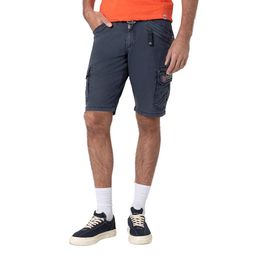 Timezone Cargoshorts - Regular fit - in Dunkelblau - 62% | Gr&ouml;&szlig;e W38 | Herren-plussize