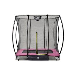 EXIT Trampolin "Silhouette Ground" in Pink - (B)153 x (H)214 cm - ab 3 Jahren - 28% | Gartenspielzeug