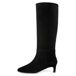 loft37 Leder-Stiefel in Schwarz - 59% | Gr&ouml;&szlig;e 40 | Damen-stiefel