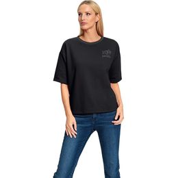 Heine Shirt in Schwarz - 75% | Gr&ouml;&szlig;e 40 | Damen-tops