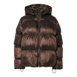 Pieces Winterjacke "Milla" in Braun - 44% | Gr&ouml;&szlig;e M | Damenjacken