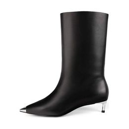 loft37 Leder-Stiefeletten in Schwarz - 61% | Gr&ouml;&szlig;e 37 | Stiefeletten