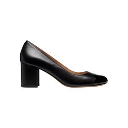 Geox Leder-Pumps "Virnilisa" in Schwarz - 55% | Gr&ouml;&szlig;e 36 | Pumps