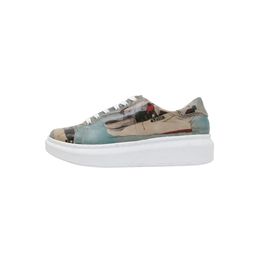 DOGO Sneaker low 'DOGO Myra - Hey Sailor' Damen Gr&ouml;&szlig;e 38 beige