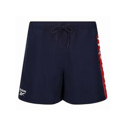 Reebok Badeshorts "Reuben" in Dunkelblau - 60% | Gr&ouml;&szlig;e S | Herren-bademode-sport
