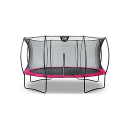 EXIT Trampolin "Silhouette" in Pink - &Oslash; 427 cm - ab 3 Jahren - 18% | Gartenspielzeug