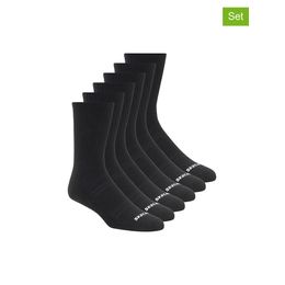 Skechers 6er-Set: Socken in Schwarz - 66% | Gr&ouml;&szlig;e 42-46 | Herrensocken
