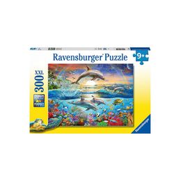 Ravensburger 300tlg. Puzzle "Delfinparadies" - ab 9 Jahren - 14% | Gesellschaftsspiele