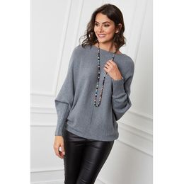 Jos&eacute;fine Pullover "Dragor" in Grau - 69% | Gr&ouml;&szlig;e S | Damen-pullover-cardigans
