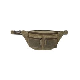HIDE & STITCHES Leder-G&uuml;rteltasche in Khaki - (B)34 x (H)17 x (T)10 cm - 53% | Damen-koffer-reisegepaeck
