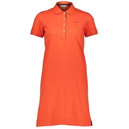 Gant Polokleid in Orange - 68% | Gr&ouml;&szlig;e S | Damen-kleider