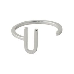 Design Letters Silber-Ring ''A-Z'' - 54% | Herren-schmuck