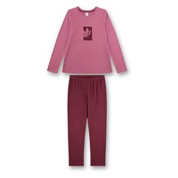 Sanetta Pyjama in Rosa/ Rot - 47% | Gr&ouml;&szlig;e 176 | Kinder-waesche
