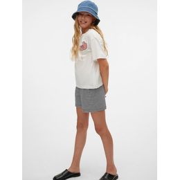 Vero Moda Girl Shorts "Leila" in Dunkelblau/ Wei&szlig; - 45% | Gr&ouml;&szlig;e 164 | Kinderhosen