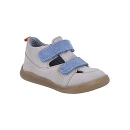 Richter Shoes Leder-Barfu&szlig;schuhe "Samy" in Grau - 41% | Gr&ouml;&szlig;e 25 | Babysandalen