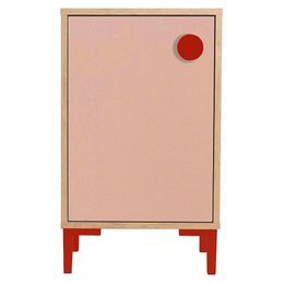 little nice things Nachttisch ''Stories'' in Rosa/ Beige - (B)40 x (H)65 x (T)30 cm - 47% | Tische