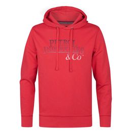 PETROL INDUSTRIES Hoodie in Rot - 47% | Gr&ouml;&szlig;e L | Herren-sweatshirts-jacken