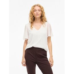 Vila Bluse "Vifalia" in Wei&szlig; - 44% | Gr&ouml;&szlig;e 34 | Damen-blusen