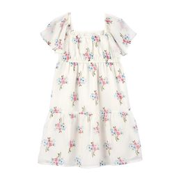 Carter's carter's Kleid in Wei&szlig; - 76% | Gr&ouml;&szlig;e 116/122 | Kinderkleider