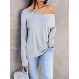 LA Angels Longsleeve in Hellgrau - 66% | Gr&ouml;&szlig;e S | Damen-tops