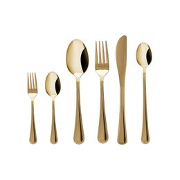 Vialli Design 24tlg. Besteck-Set in Gold - 12% | Gedeckter-tisch