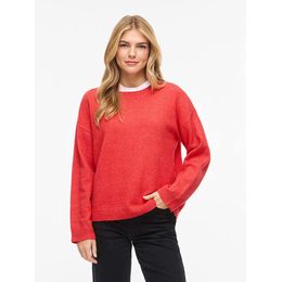 Vila Pullover "Viliga" in Rot - 22% | Gr&ouml;&szlig;e XL | Damen-pullover-cardigans