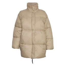 MOSS COPENHAGEN Steppjacke "Diona" in Beige - 76% | Gr&ouml;&szlig;e M/L | Damenjacken