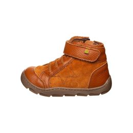 El Naturalista Barfu&szlig; Leder-Winterboots in Hellbraun - 65% | Gr&ouml;&szlig;e 31 | Kinderstiefel