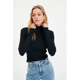 Trendyol Longsleeve in Schwarz - 66% | Gr&ouml;&szlig;e L | Damen-tops