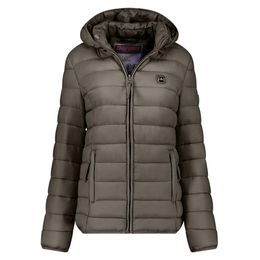 ANAPURNA Steppjacke ''Akitalana Hood'' in Khaki - 67% | Gr&ouml;&szlig;e L | Damenjacken