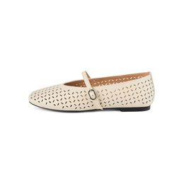 loft37 Leder-Ballerinas in Beige - 55% | Gr&ouml;&szlig;e 38 | Damen-ballerinas