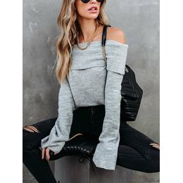 LA Angels Longsleeve in Grau - 62% | Gr&ouml;&szlig;e S | Damen-tops