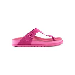 Mandel Leder-Zehentrenner in Pink - 64% | Gr&ouml;&szlig;e 40 | Damen-sandalen