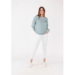Key Largo Sweatshirt "Sorrento" in Hellblau - 62% | Gr&ouml;&szlig;e S | Damen-sweatshirts-jacken