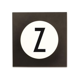 Design Letters Wandhaken "Z" in Schwarz - (B)9 x (H)14 cm - 74% | Garderoben