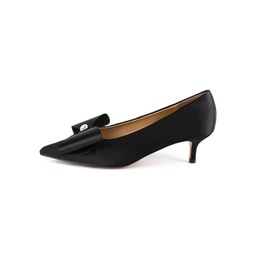 loft37 Leder-Pumps in Schwarz - 52% | Gr&ouml;&szlig;e 41 | Pumps