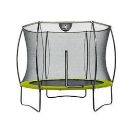 EXIT Trampolin "Silhouette" in Gr&uuml;n - &Oslash; 244 cm - ab 3 Jahren - 24% | Gartenspielzeug