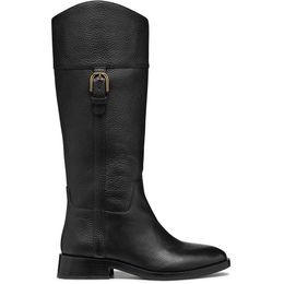 Geox Leder-Stiefel "Tormalina" in Schwarz - 61% | Gr&ouml;&szlig;e 38 | Damen-stiefel
