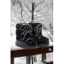 Trendyol Winterboots in Schwarz - 72% | Gr&ouml;&szlig;e 37 | Damen-stiefel